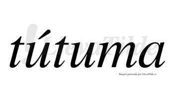 ¿Lleva tilde tútuma? | LlevaTilde.es