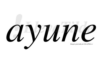 ¿Lleva tilde ayune? | LlevaTilde.es