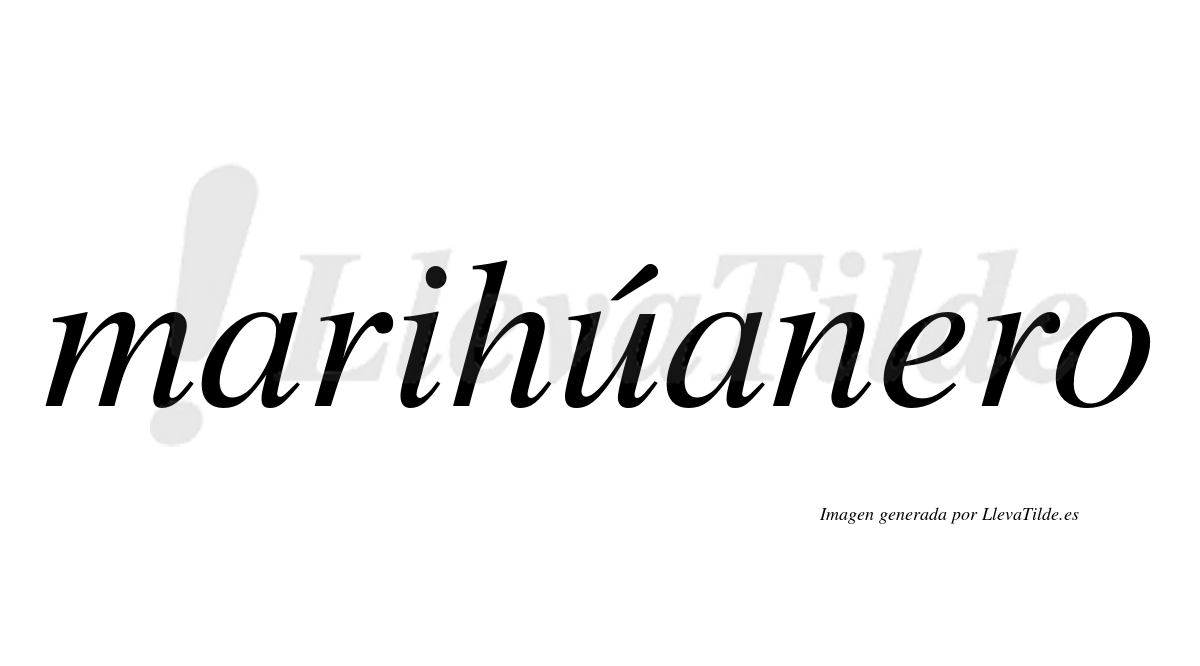 ¿Lleva tilde marihúanero? | LlevaTilde.es