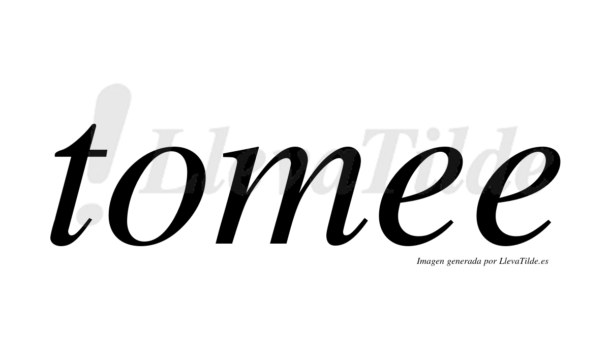 ¿Lleva tilde tomee? | LlevaTilde.es