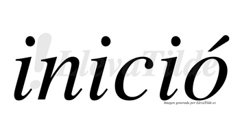 ¿Lleva tilde inició? | LlevaTilde.es