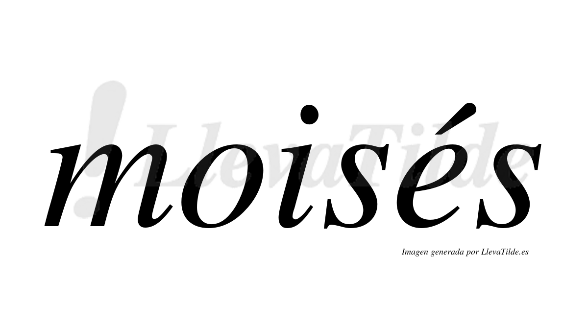 ¿Lleva tilde moisés? | LlevaTilde.es