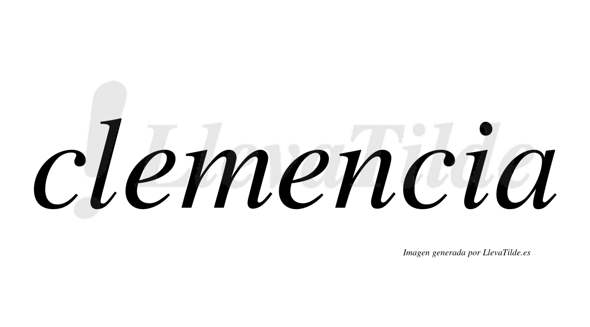 ¿Lleva tilde clemencia? | LlevaTilde.es