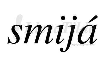 ¿Lleva tilde smijá? | LlevaTilde.es