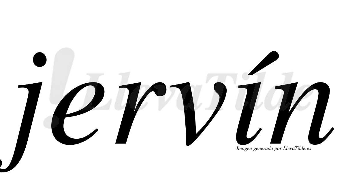 ¿Lleva tilde jervín? | LlevaTilde.es