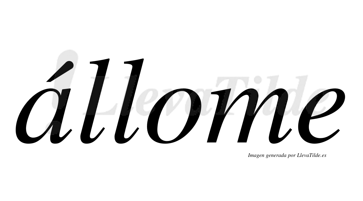 ¿Lleva tilde állome? | LlevaTilde.es