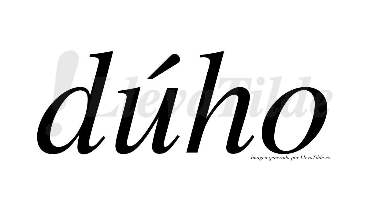 ¿Lleva tilde dúho? | LlevaTilde.es