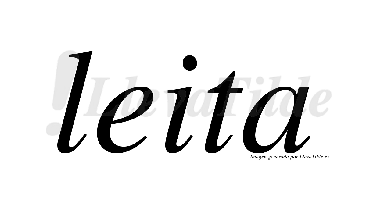 ¿Lleva tilde leita? | LlevaTilde.es