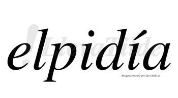 ¿Lleva tilde elpidía? | LlevaTilde.es