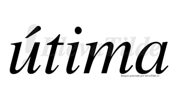 ¿Lleva tilde útima? | LlevaTilde.es