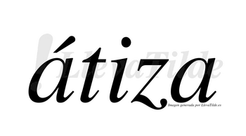 ¿Lleva tilde átiza? | LlevaTilde.es