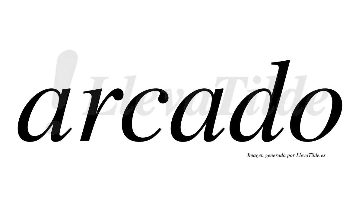 ¿Lleva tilde arcado? | LlevaTilde.es