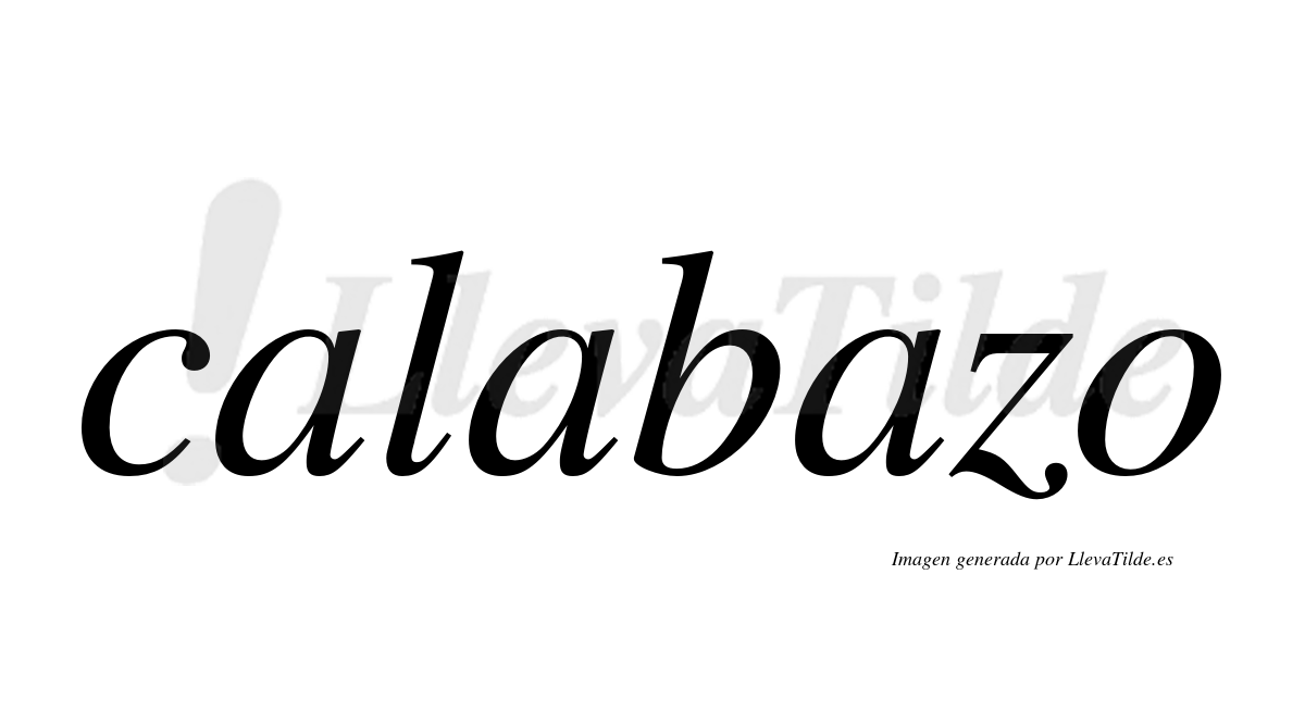 ¿Lleva tilde calabazo? | LlevaTilde.es