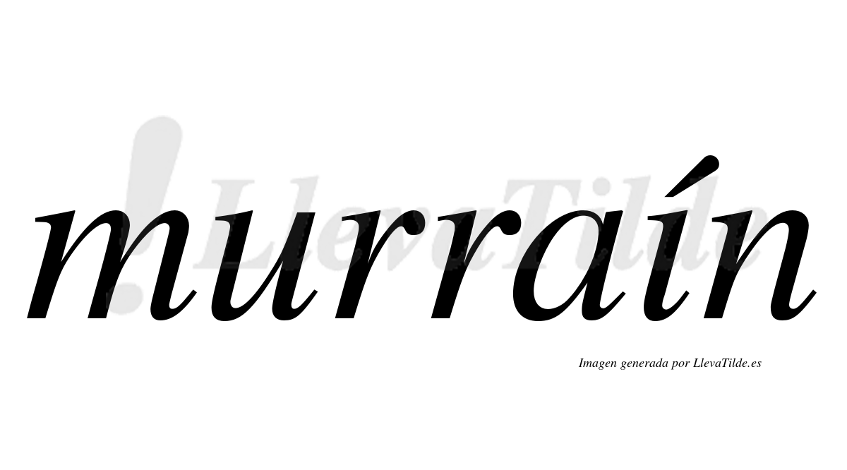 ¿Lleva tilde murraín? | LlevaTilde.es