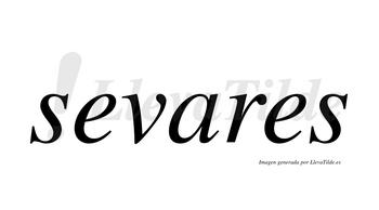 ¿Lleva tilde sevares? | LlevaTilde.es