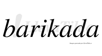 ¿Lleva tilde barikada? | LlevaTilde.es