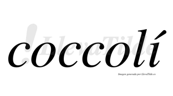 ¿Lleva tilde coccolí? | LlevaTilde.es