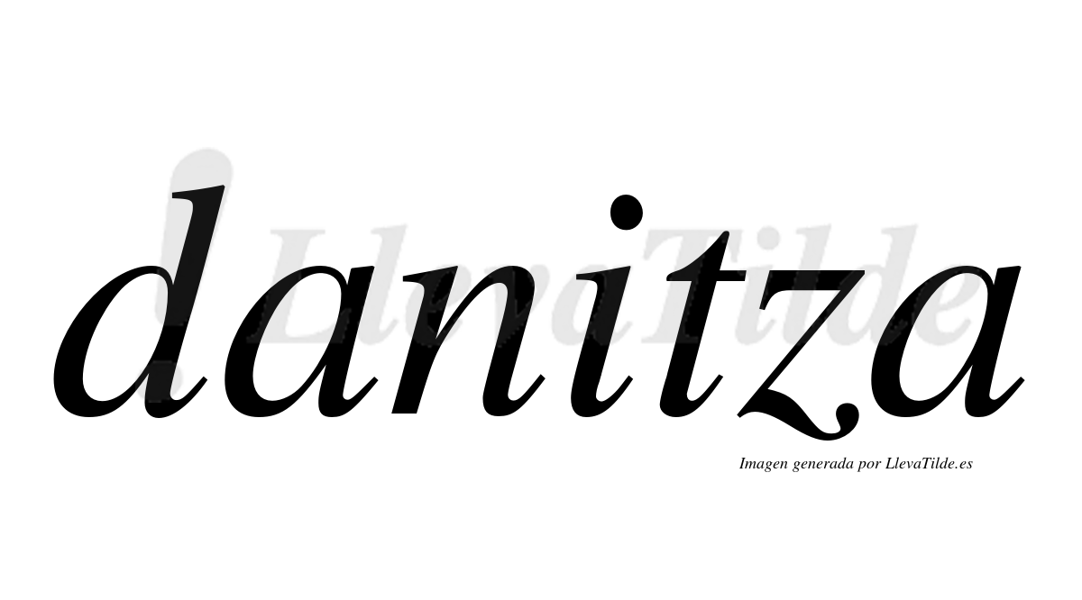 ¿Lleva tilde danitza? | LlevaTilde.es