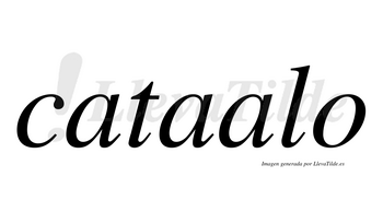 ¿Lleva tilde cataalo? | LlevaTilde.es