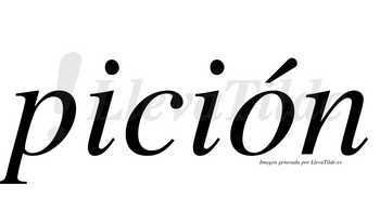 ¿Lleva tilde pición? | LlevaTilde.es