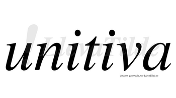 ¿Lleva tilde unitiva? | LlevaTilde.es