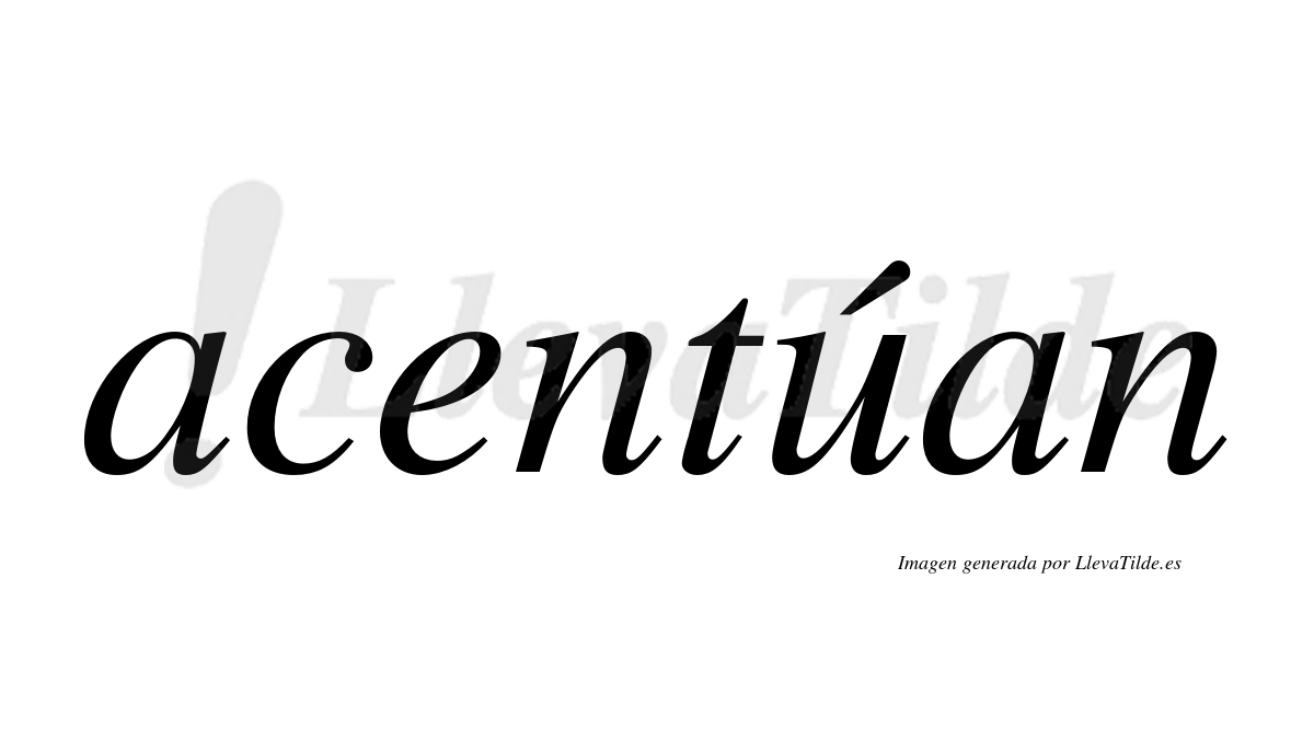 ¿Lleva tilde acentúan? | LlevaTilde.es