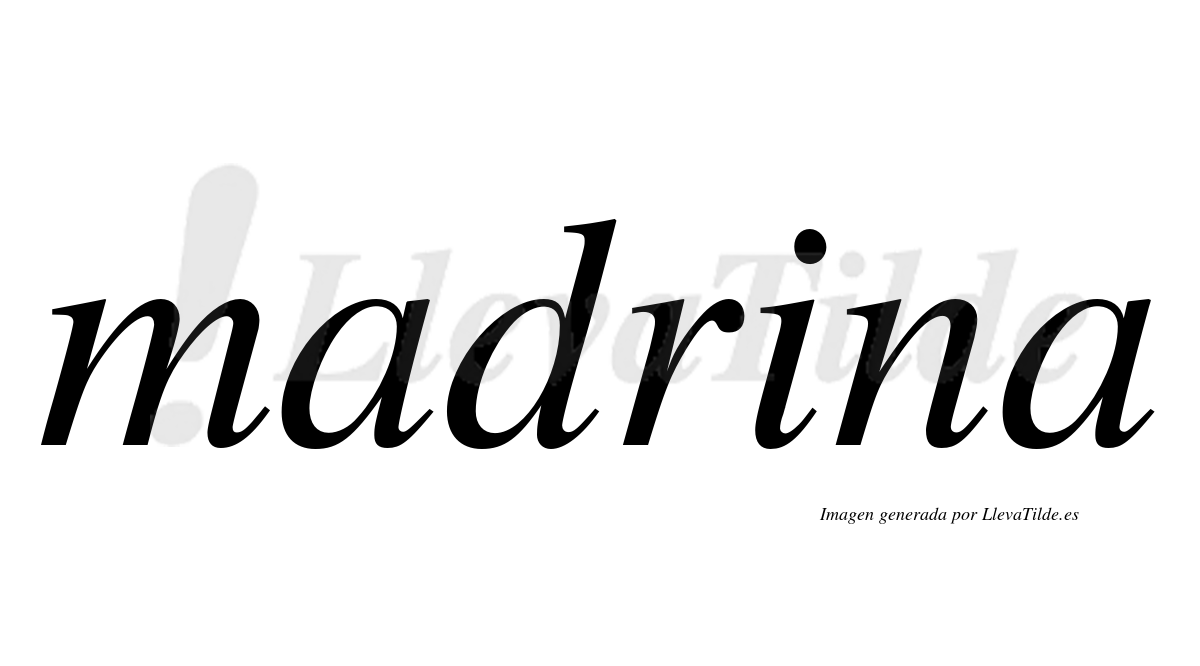 ¿Lleva tilde madrina? | LlevaTilde.es