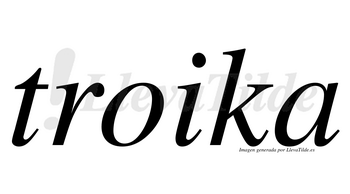 ¿Lleva tilde troika? | LlevaTilde.es