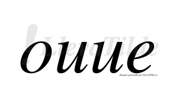 ¿Lleva tilde ouue? | LlevaTilde.es