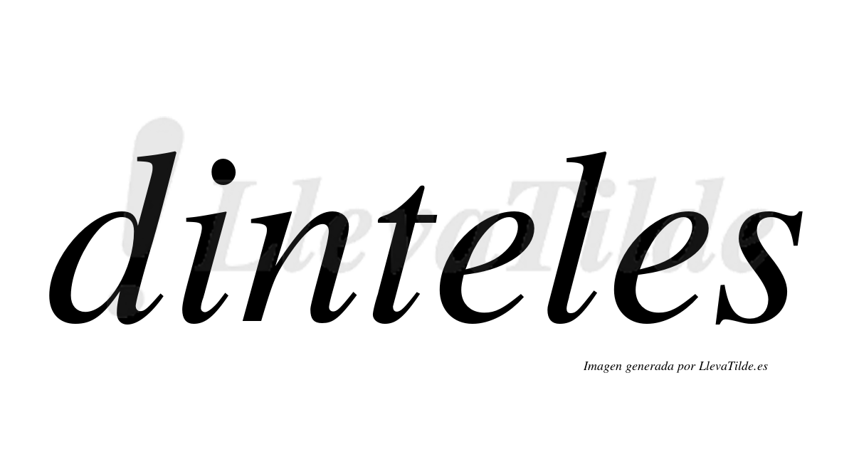 ¿Lleva tilde dinteles? | LlevaTilde.es