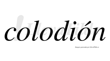 ¿Lleva tilde colodión? | LlevaTilde.es