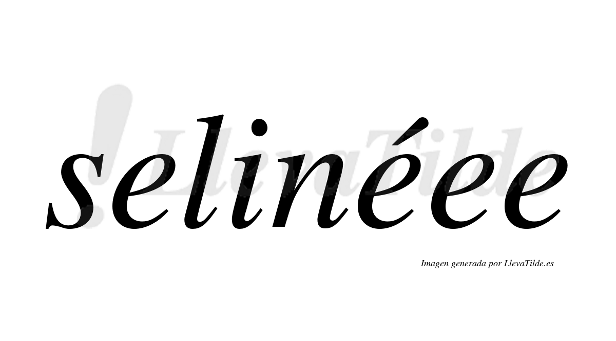 ¿Lleva tilde selinéee? | LlevaTilde.es