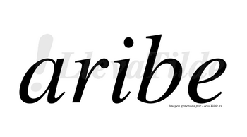 ¿Lleva tilde aribe? | LlevaTilde.es