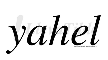 ¿Lleva tilde yahel? | LlevaTilde.es