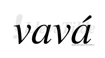 ¿Lleva tilde vavá? | LlevaTilde.es