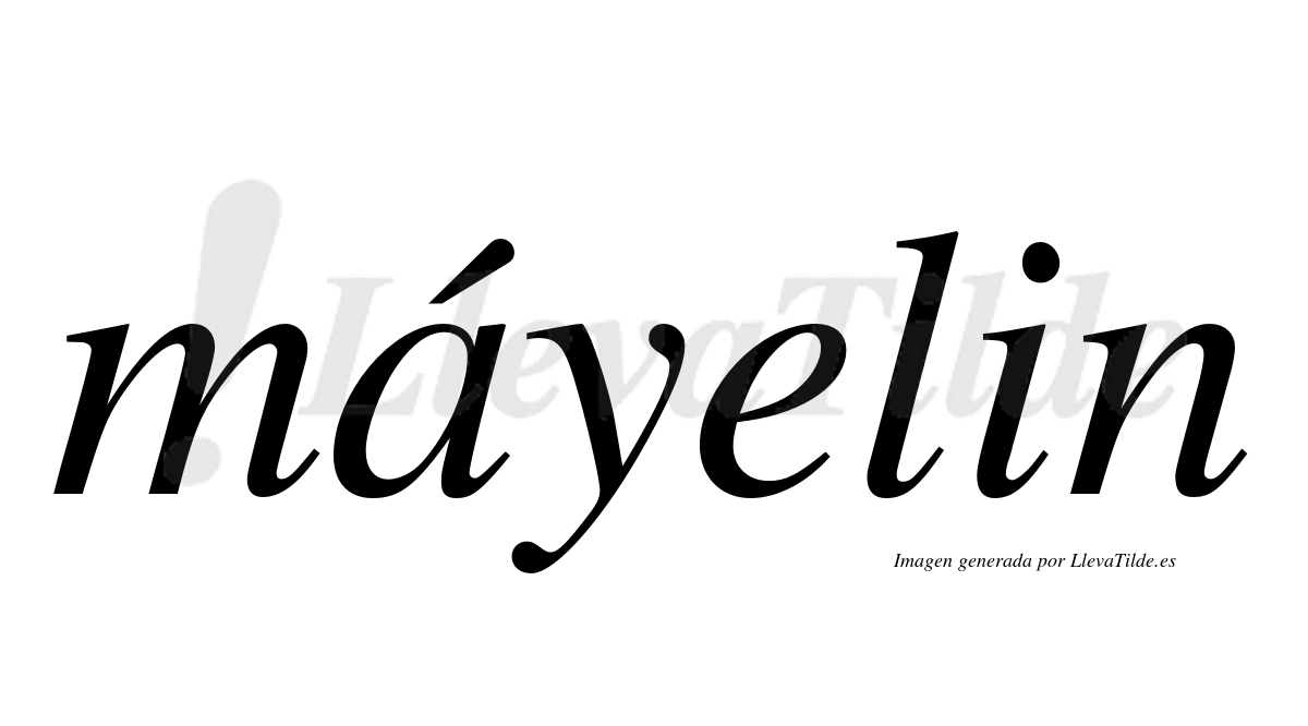 ¿Lleva tilde máyelin? | LlevaTilde.es