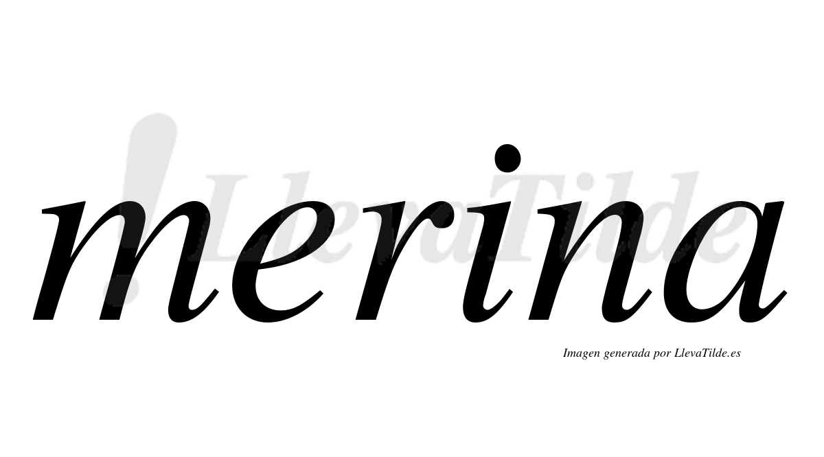 ¿Lleva tilde merina? | LlevaTilde.es