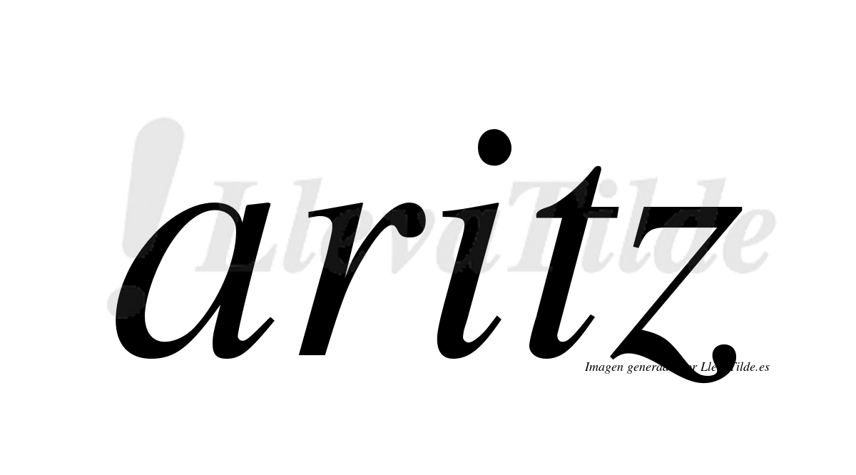 ¿Lleva tilde aritz? | LlevaTilde.es