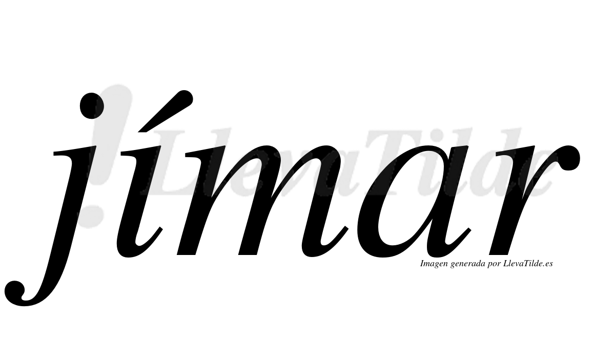 ¿Lleva tilde jímar? | LlevaTilde.es