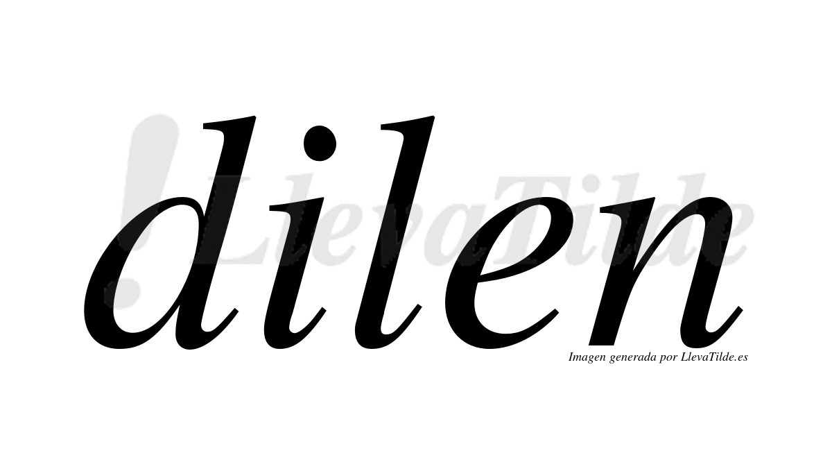 ¿Lleva tilde dilen? | LlevaTilde.es