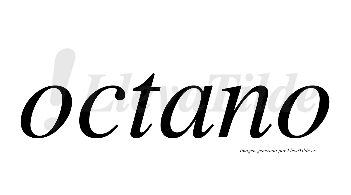 ¿Lleva tilde octano? | LlevaTilde.es