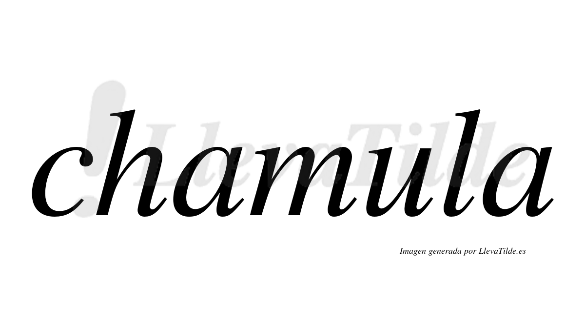 ¿Lleva tilde chamula? | LlevaTilde.es