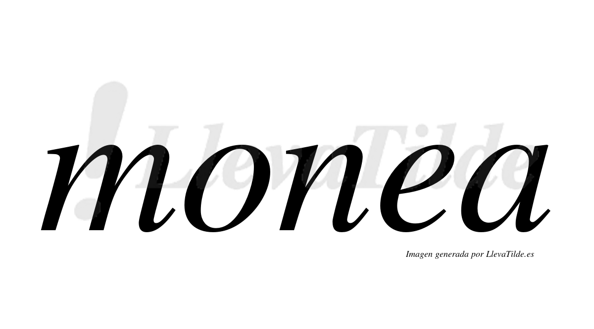 ¿Lleva tilde monea? | LlevaTilde.es