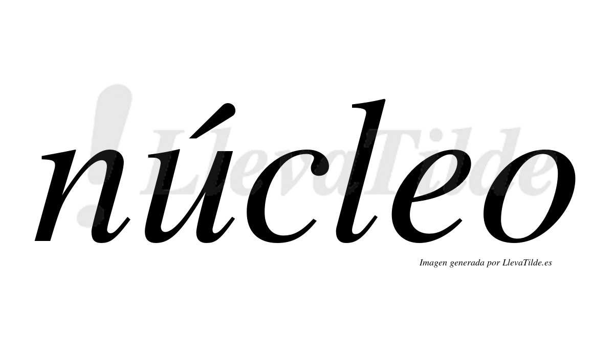 ¿Lleva tilde núcleo? | LlevaTilde.es