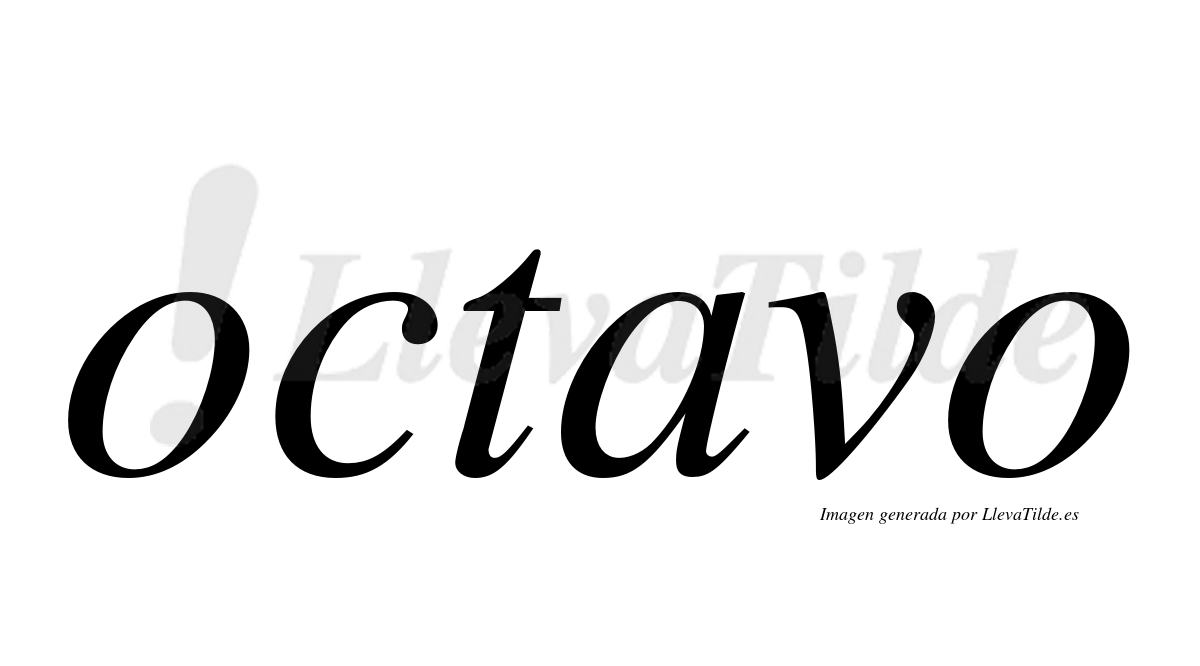 ¿Lleva tilde octavo? | LlevaTilde.es