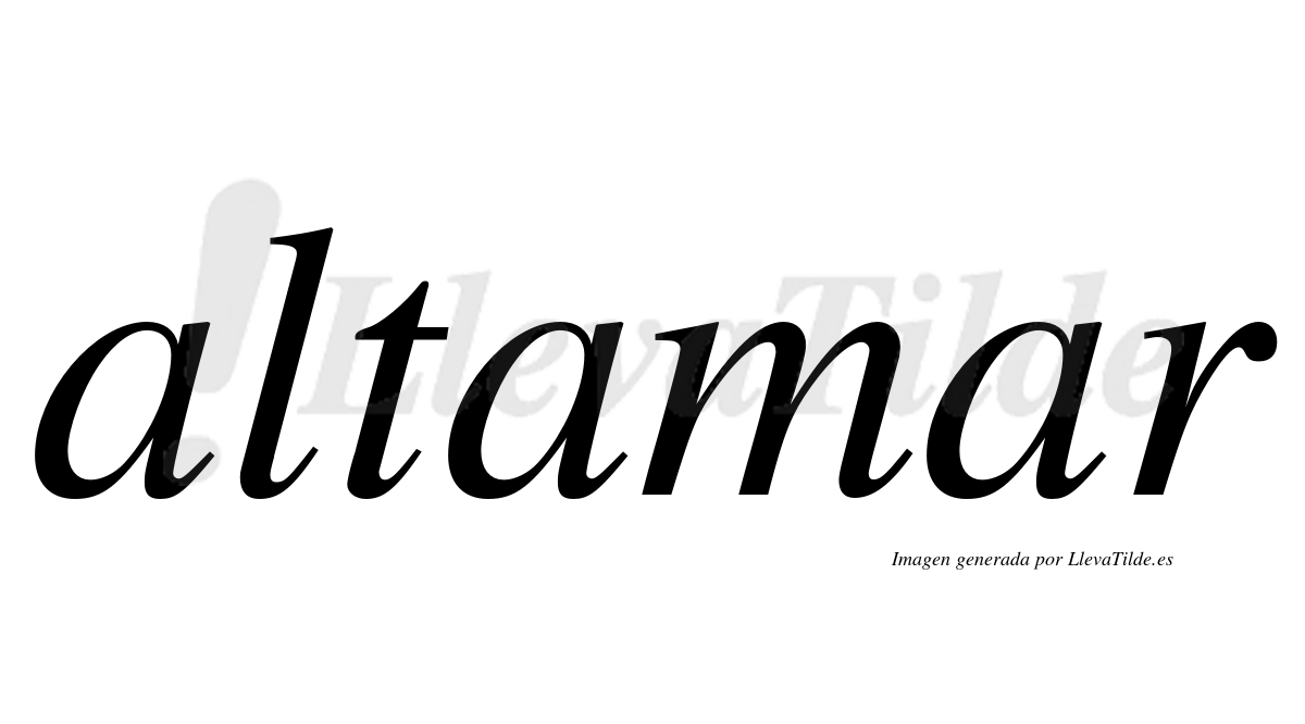 ¿Lleva tilde altamar? | LlevaTilde.es