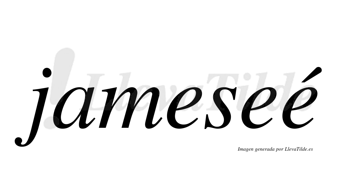 ¿lleva Tilde Jameseé Llevatildeesemk 4883