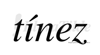 ¿Lleva tilde tínez? | LlevaTilde.es
