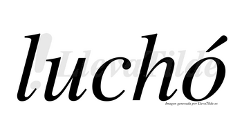 ¿Lleva tilde luchó? | LlevaTilde.es