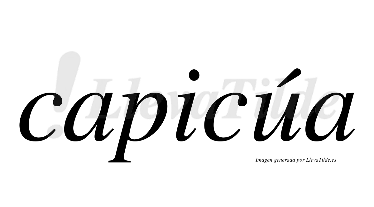 ¿Lleva tilde capicúa? | LlevaTilde.es